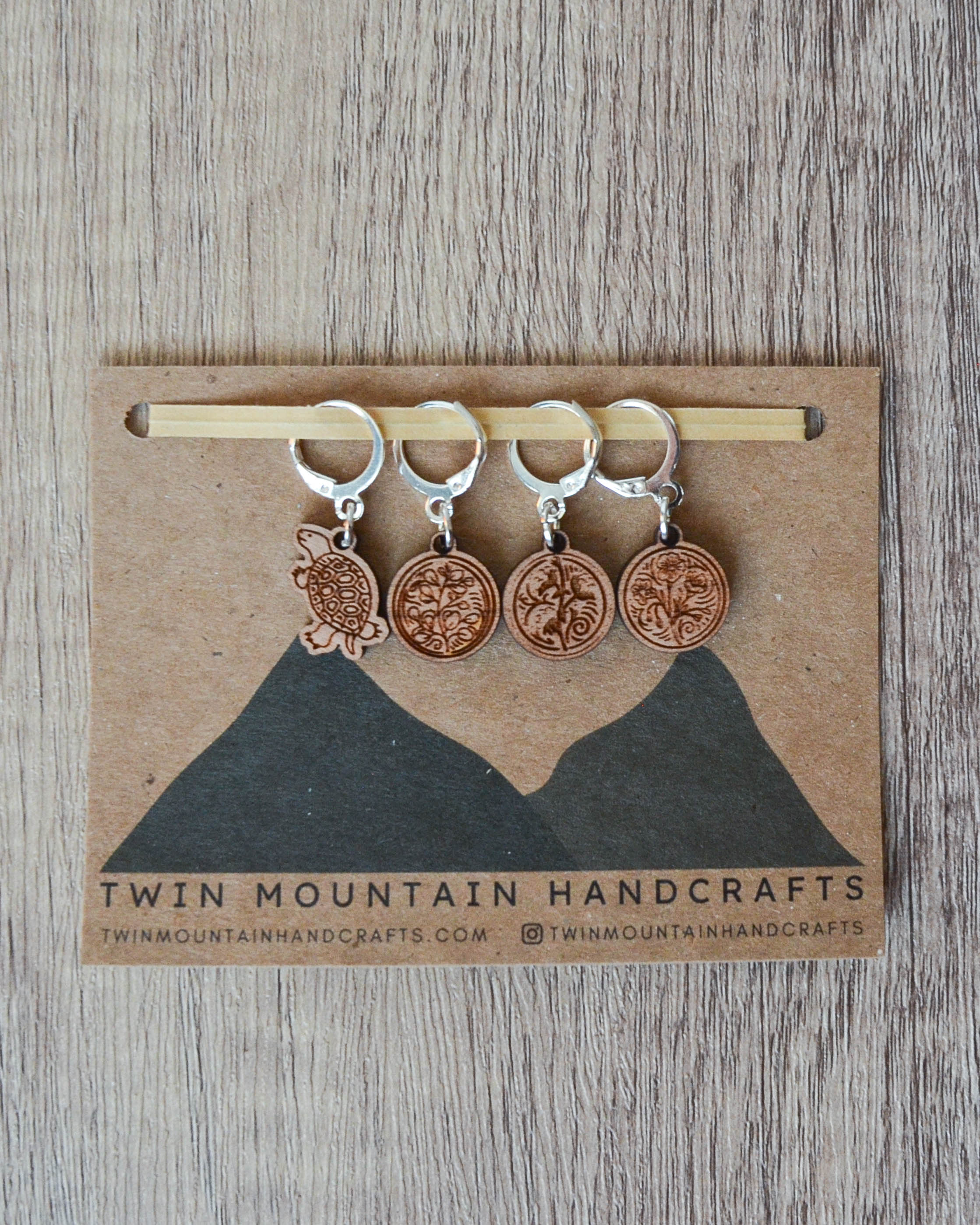 Wood Stitch Markers – Terrapin Fiberworks